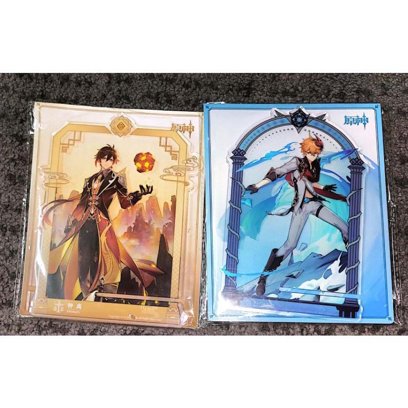 [Ready Stock] Genshin Impact Official Merch Phone Holder Standee ...