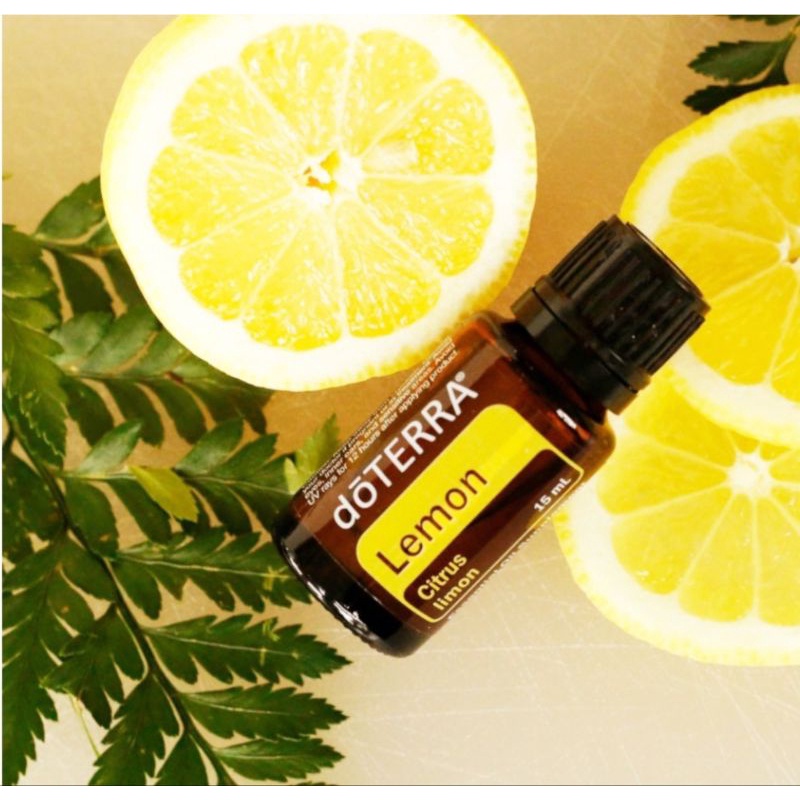 Doterra Lemon Essential Oil (15ml) Powerful Cleansing Agent Purifies Air & Surfaces ...