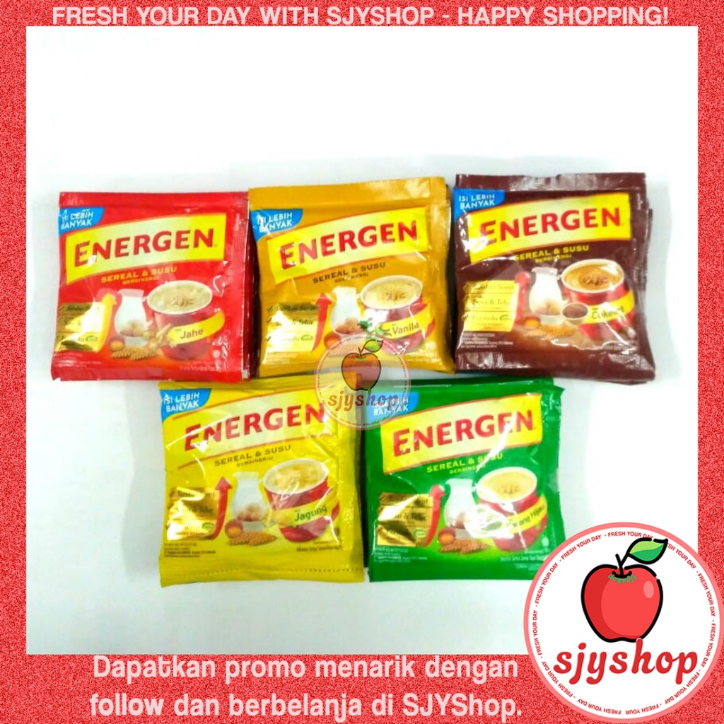 Energen Cereal and Milk - 5 per pack - All Variants | Shopee Malaysia