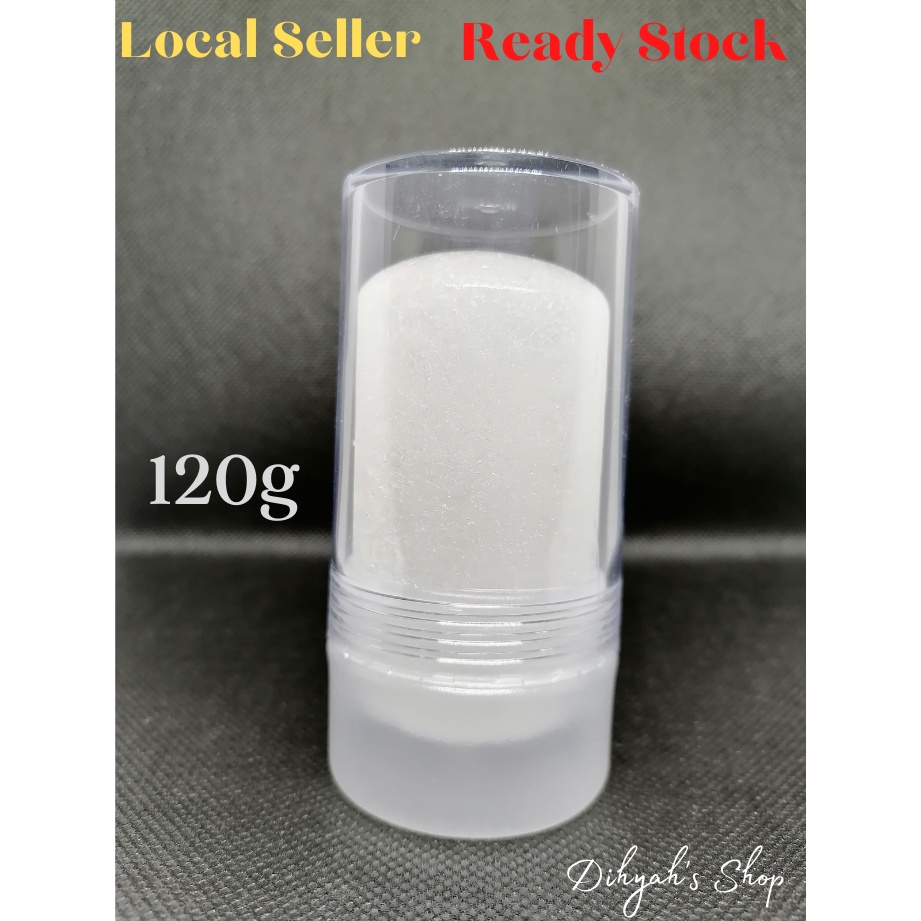 Pewangi Ketiak Tawas Alum Stick Deodorant Crystal Roll Saiz Besar 120g ...