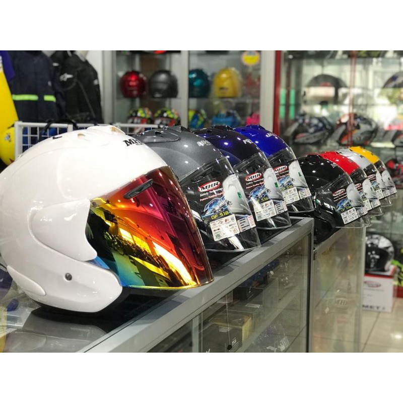🔥HELMET MHR OF518 ARAI RAM3🔥HELMET MURAH & ORIGINAL💯🔥 | Shopee Malaysia