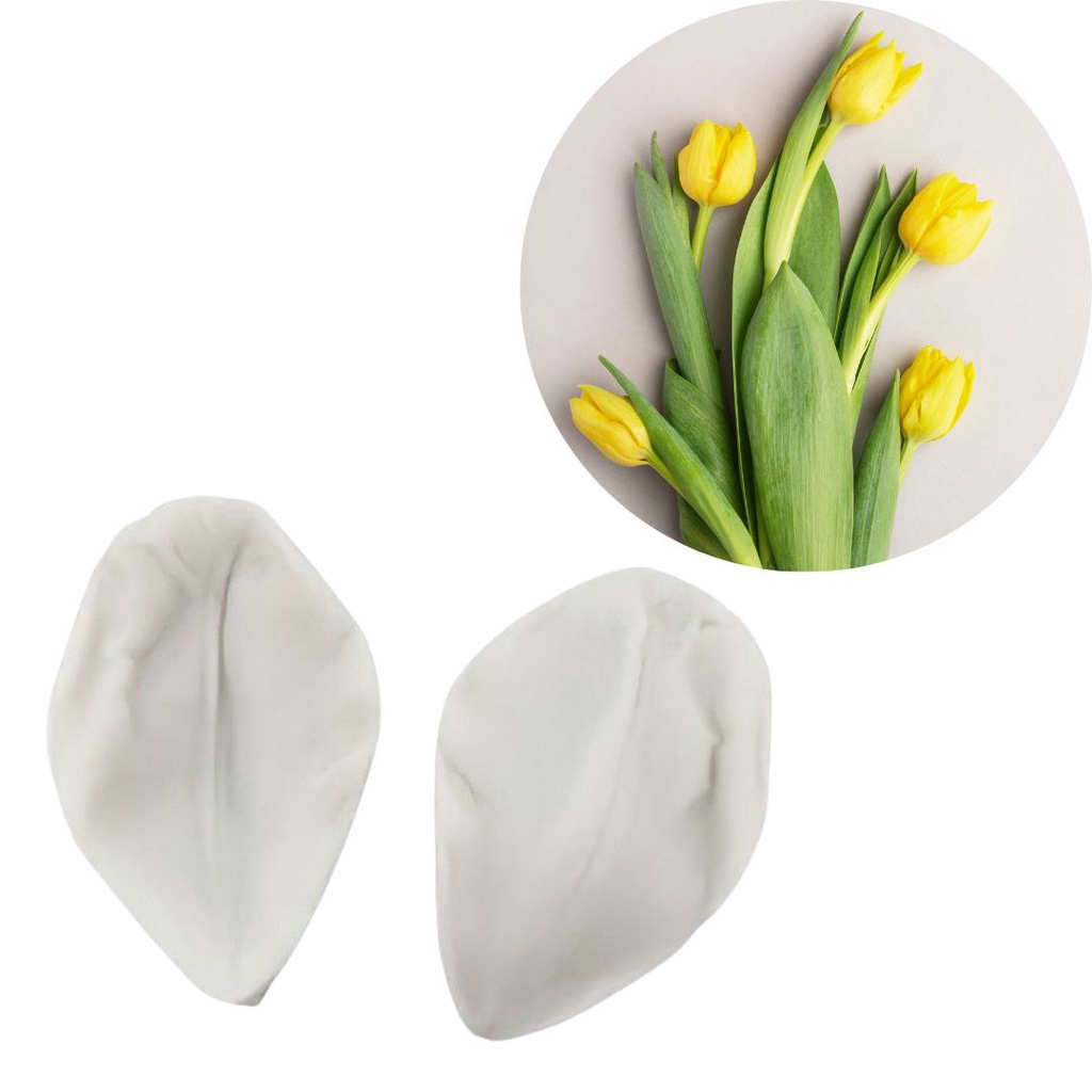 Tulip Veiner Silicone Mold | Tulip Flower Fondant Veiner Silicone Mold ...