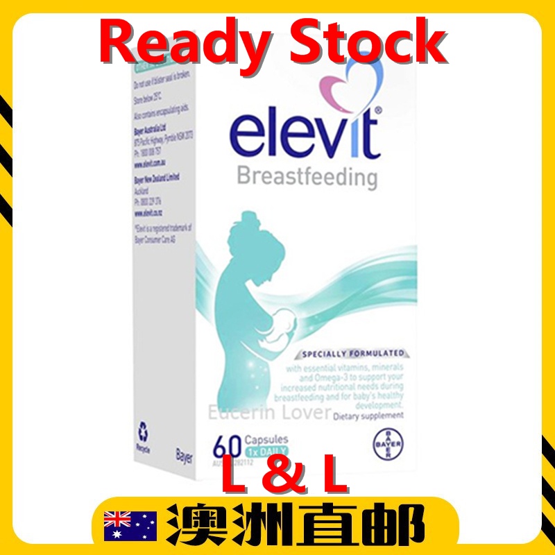 [Ready Stock EXP: 12/2026yr] Elevit Breastfeeding Multivitamin Capsules ...