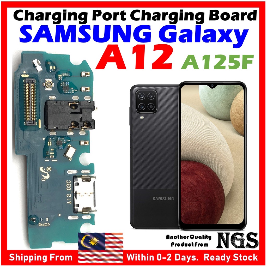 NGS ORIGINAL Charging Port Charging Board For SAMSUNG GALAXY A12 A125 ...