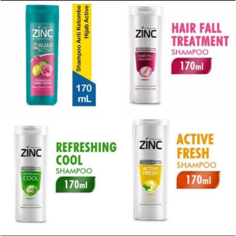 Original ZINC Shampoo 170ml | Shopee Malaysia