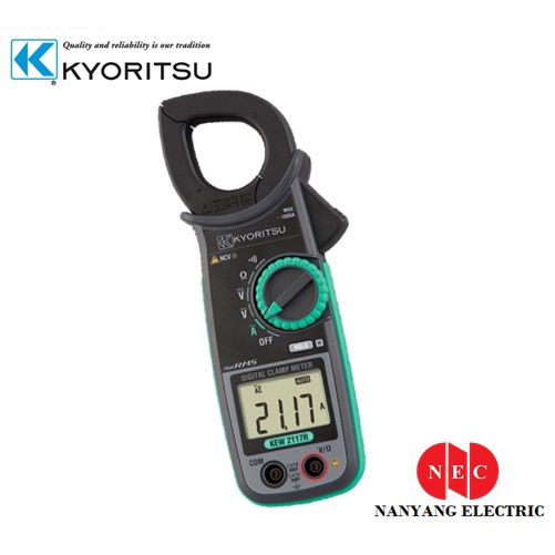 Kyoritsu KEW 2117R AC Digital Clamp Meter | Shopee Malaysia