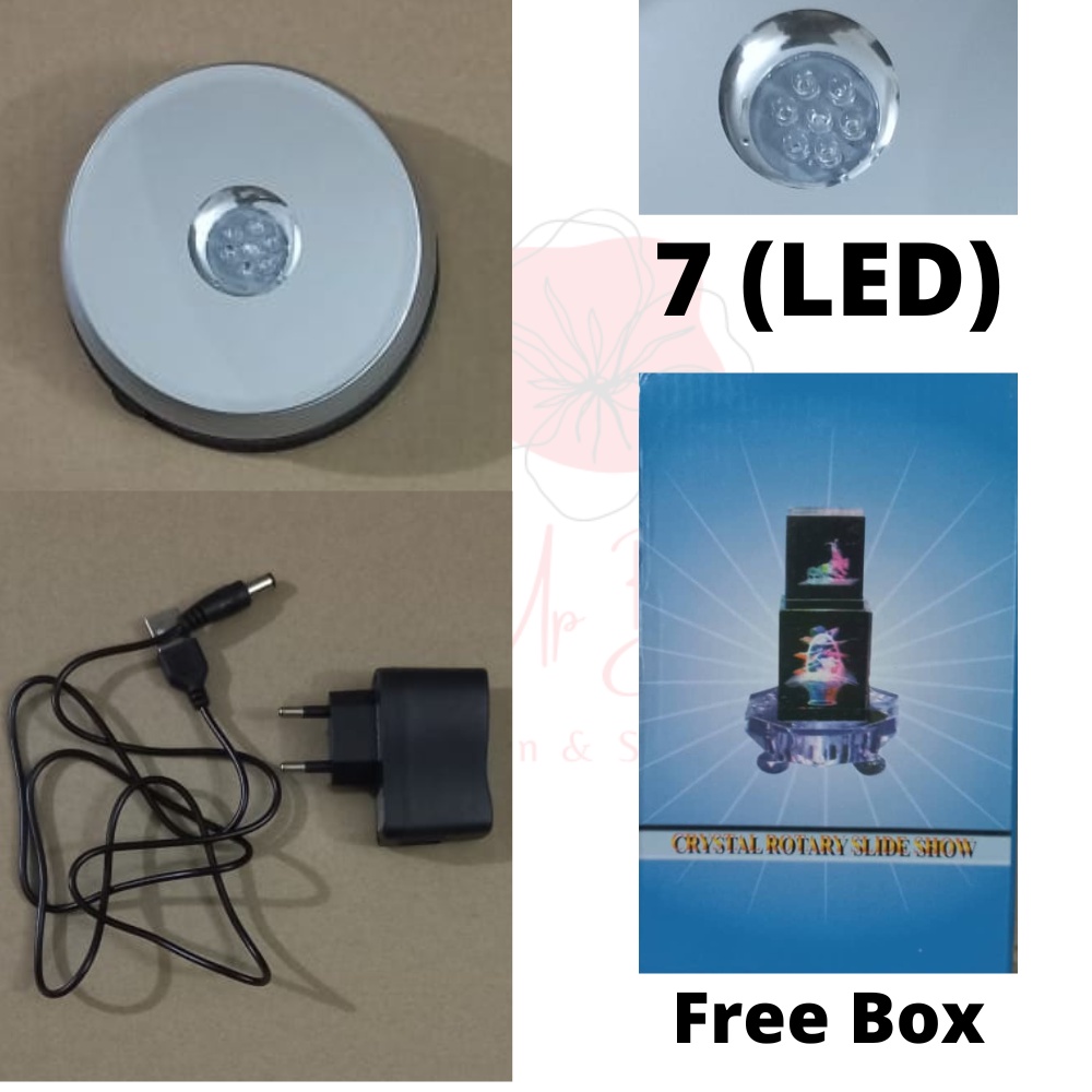 New Arrival (7 LED) Twin Towers Kuala Lumpur Crystal Kristal With 7 Led ...