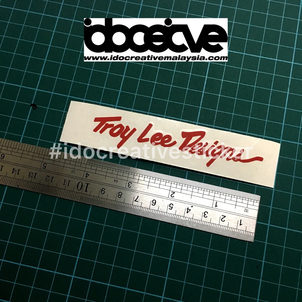 TROY LEE DESIGNS STICKER - 4 inch | Shopee Malaysia