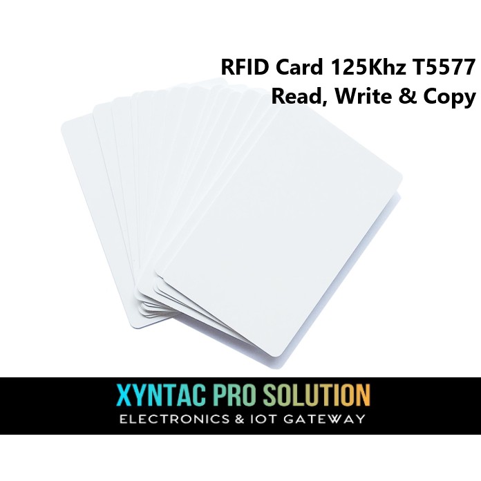 125khz T5577 RFID Card Access (Read, Write & Copy) For Door Lock System ...