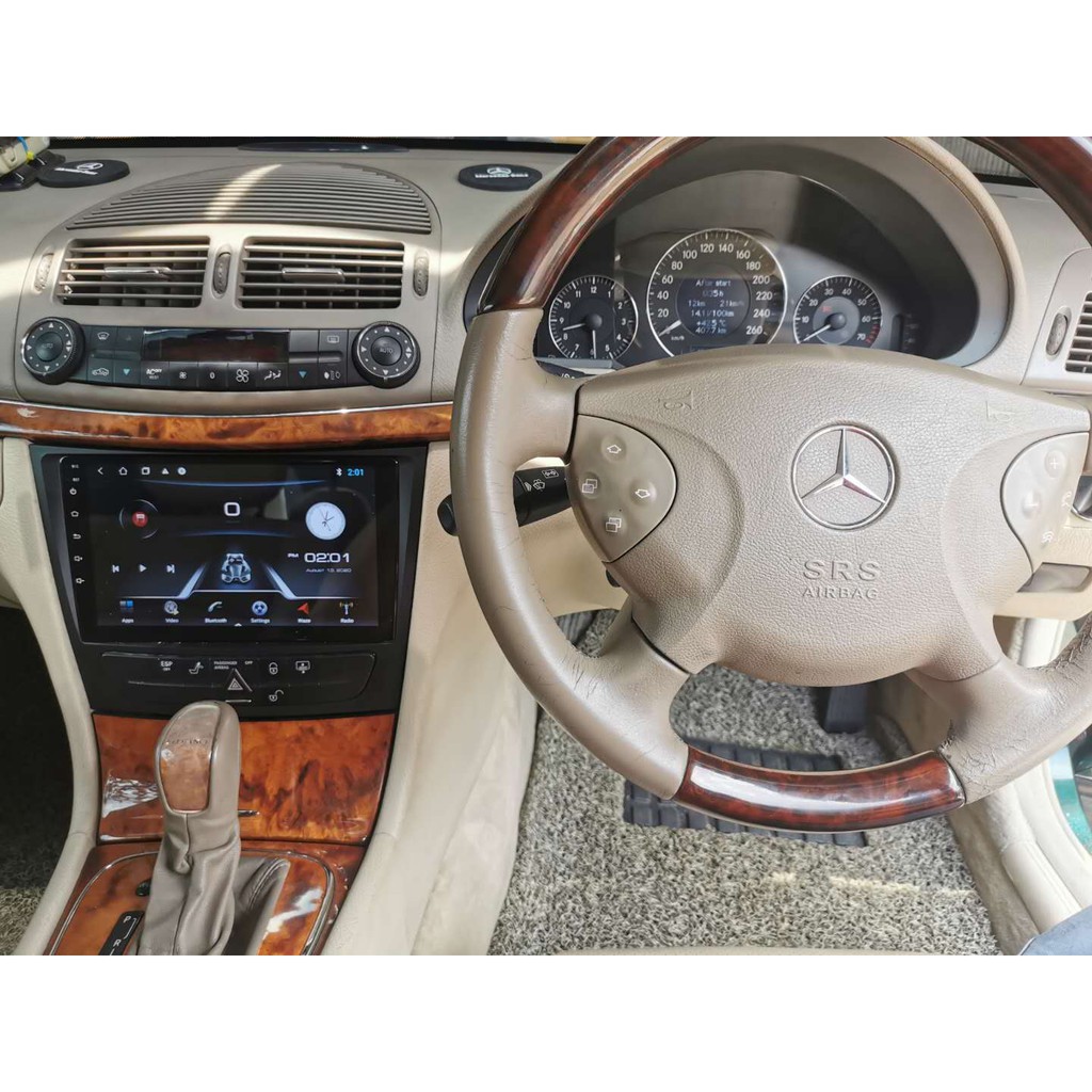 MERCEDES BENZ W211 E CLASS 2001-2009 9 INCH IPS SCREEN CAR ANDROID ...