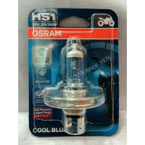 Original Vixion OSRAM headlight bulb, cool blue halogen HS1 35W ...