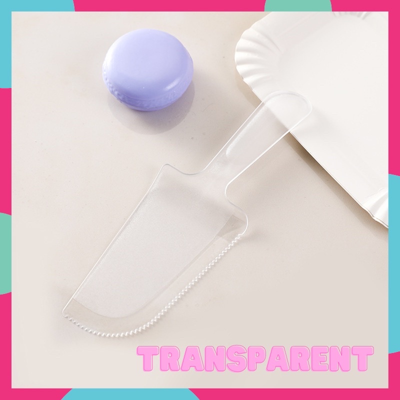 Disposable Plastic Cake Knife Plastic Knife Birthday Cake Knife Kek ...