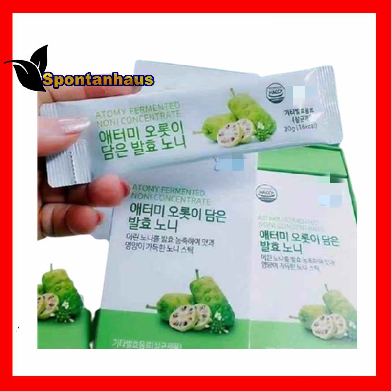 Atomy Fermented Noni Concentrate 10 sticks / 艾多美诺丽果 饮料 | Shopee Malaysia