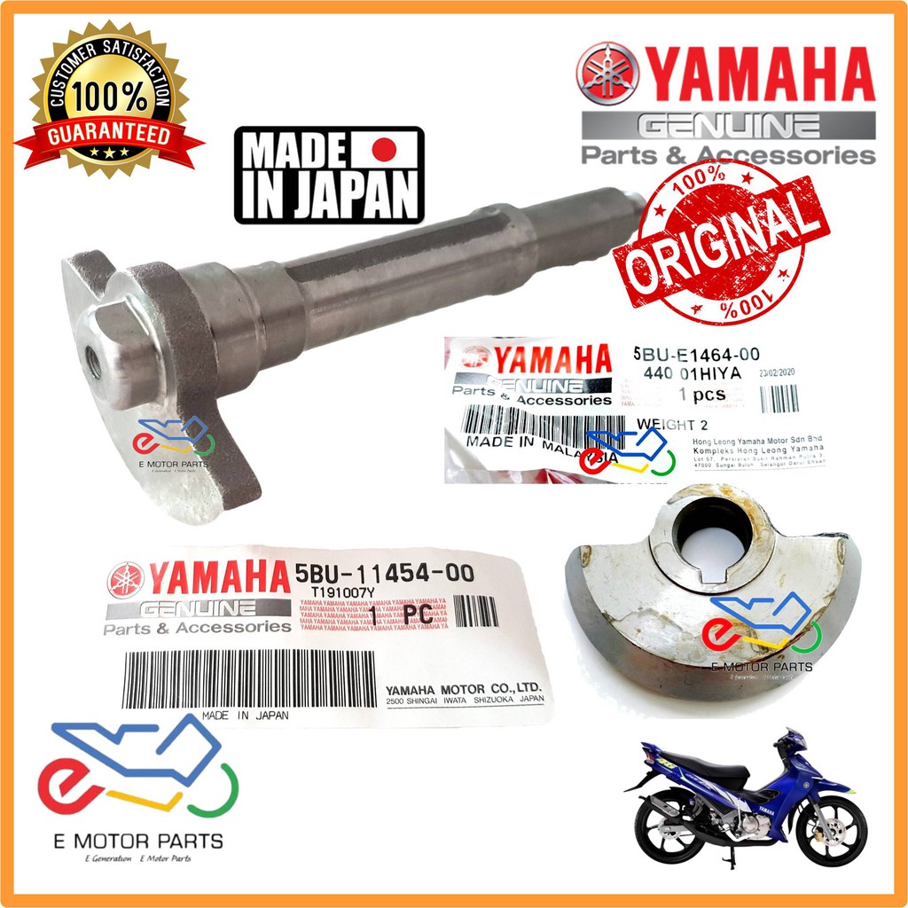 Y125 WEIGHT Y125 ENGINE BALANCER 125Z 125ZR WEIGHT 2 ENGINE BALANCER [100% ORIGINAL YAMAHA ...