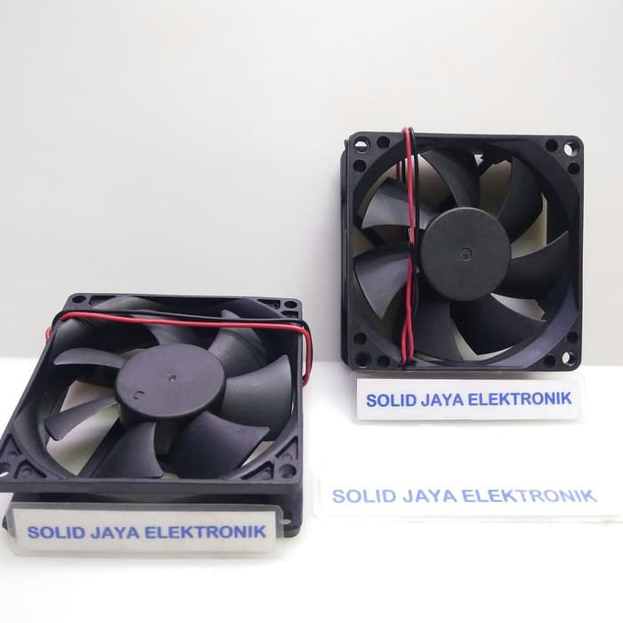 12v 8x8 CM DC Fan - 12 Volt DC Fan - Electronic Cooling Fan | Shopee ...