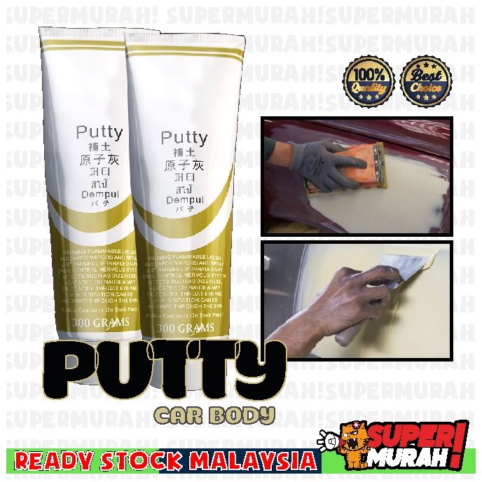 Simen Kereta Car Body Quick Dry Putty Scratch Filler Car Body Painting ...