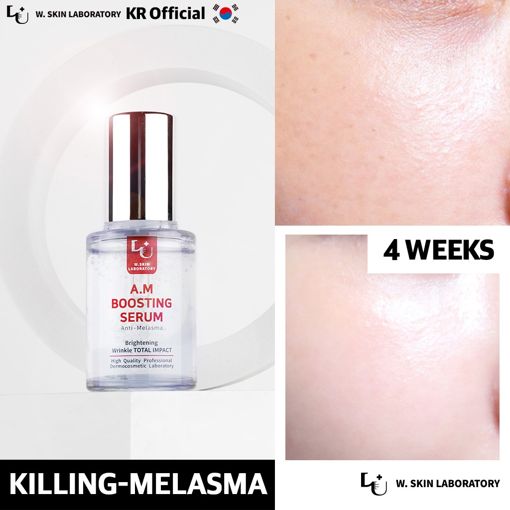 [W SKIN LABORATORY] AM(Anti-Melasma) Boosting Serum 30ml | Shopee Malaysia