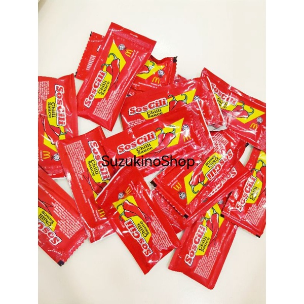 🔥Ready Stock🔥Mcdonald's / KFC Chilli Sauce Sachets | Shopee Malaysia