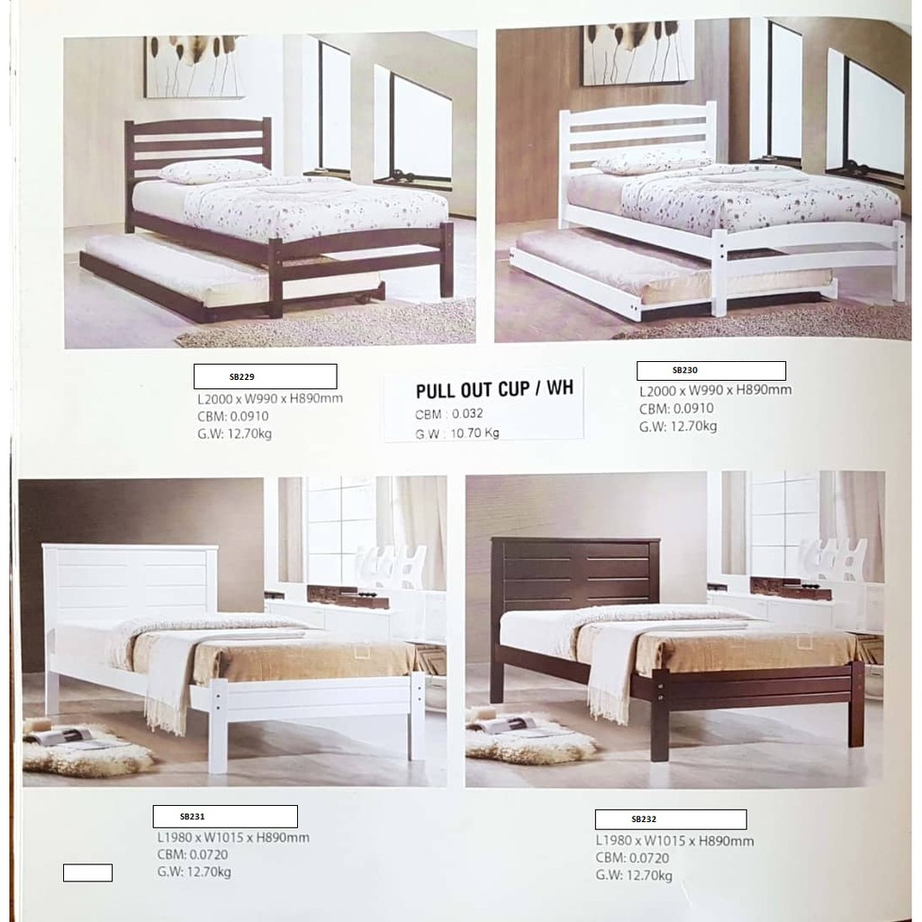 Katil Single Single Divan (Low Price Guarantee) | Shopee Malaysia