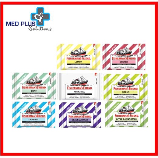 Fisherman's Friend Lozenges 25g 21's (Resealable packing) | Shopee Malaysia