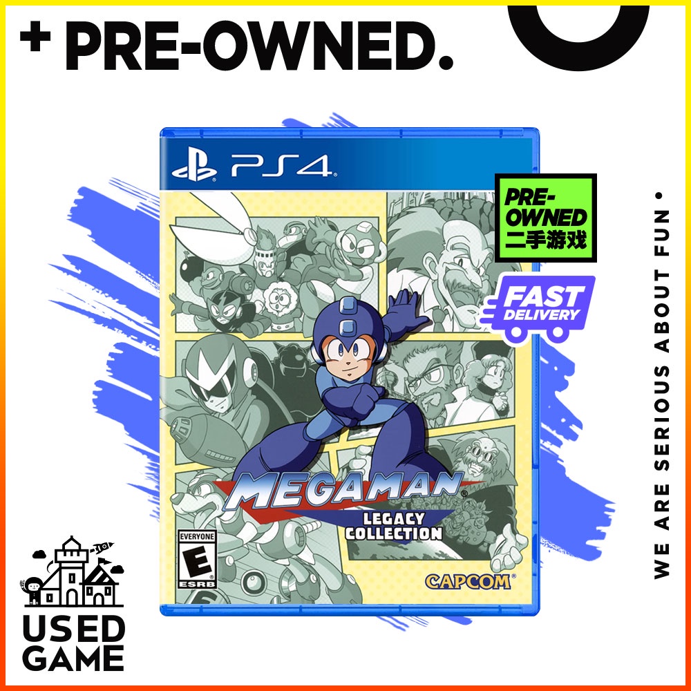 [USED] Ps4 Mega Man Legacy Collection [R1/English] | Shopee Malaysia