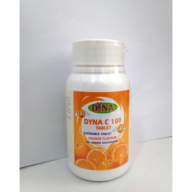 Dyna C 100 Tablet Orange Flavour | Shopee Malaysia
