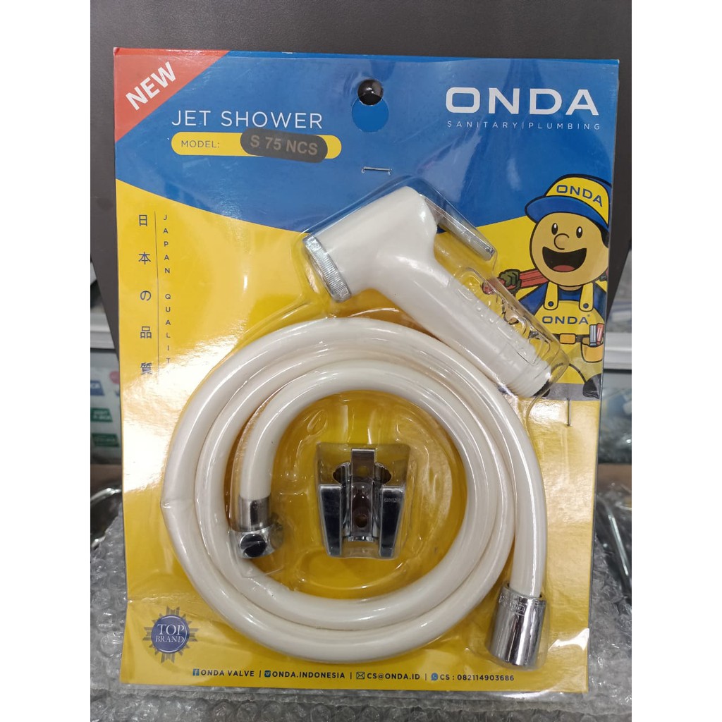 Jet Shower Bidet ONDA S75NCS (Ivory Color) | Shopee Malaysia