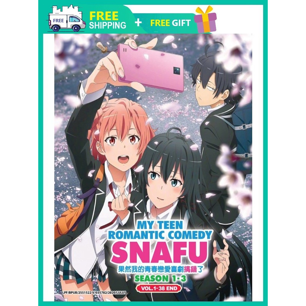 MY TEEN ROMANTIC COMEDY : SNAFU (SEASON 1-3) 果然我的青春戀愛喜劇搞錯了 ( ANIME TV ...
