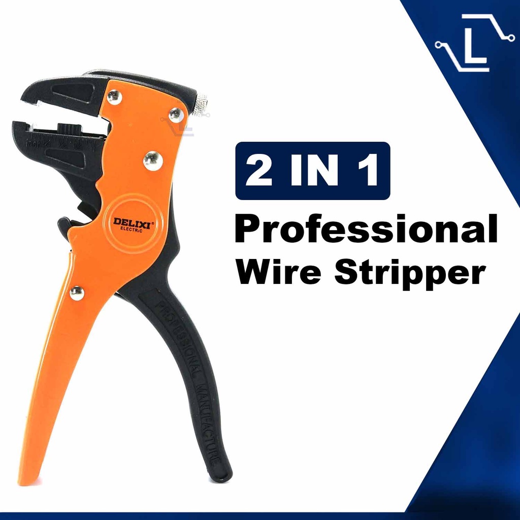 [Luminense] Delixi Professional Wire Stripper Automatic Wire Stripper ...