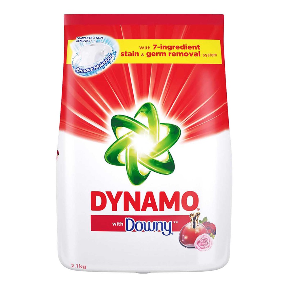 Dynamo Powder Detergent - with Downy (2.1kg) | Shopee Malaysia