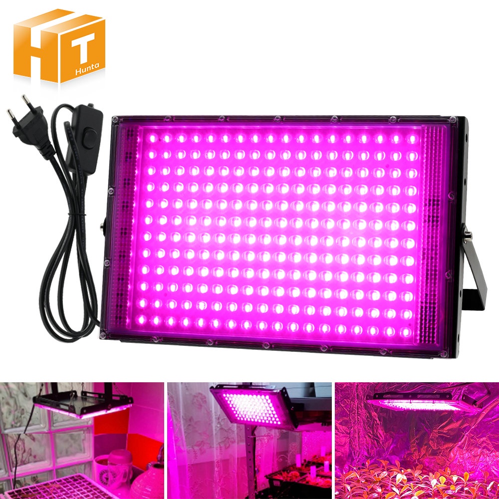 LED Grow Light 50W 100W 200W 300W Full Spectrum Plant Lights AC 220V ...