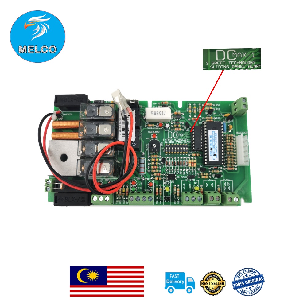DC Max 3 Speed DC Autogate Sliding Control Panel Board | Shopee Malaysia