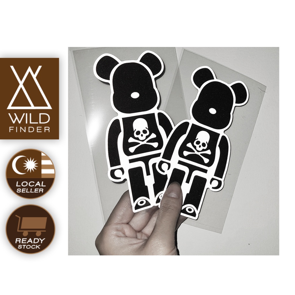 BEARBRICK Sticker For Car Surface & Camping Storage Box [READY STOCK ...