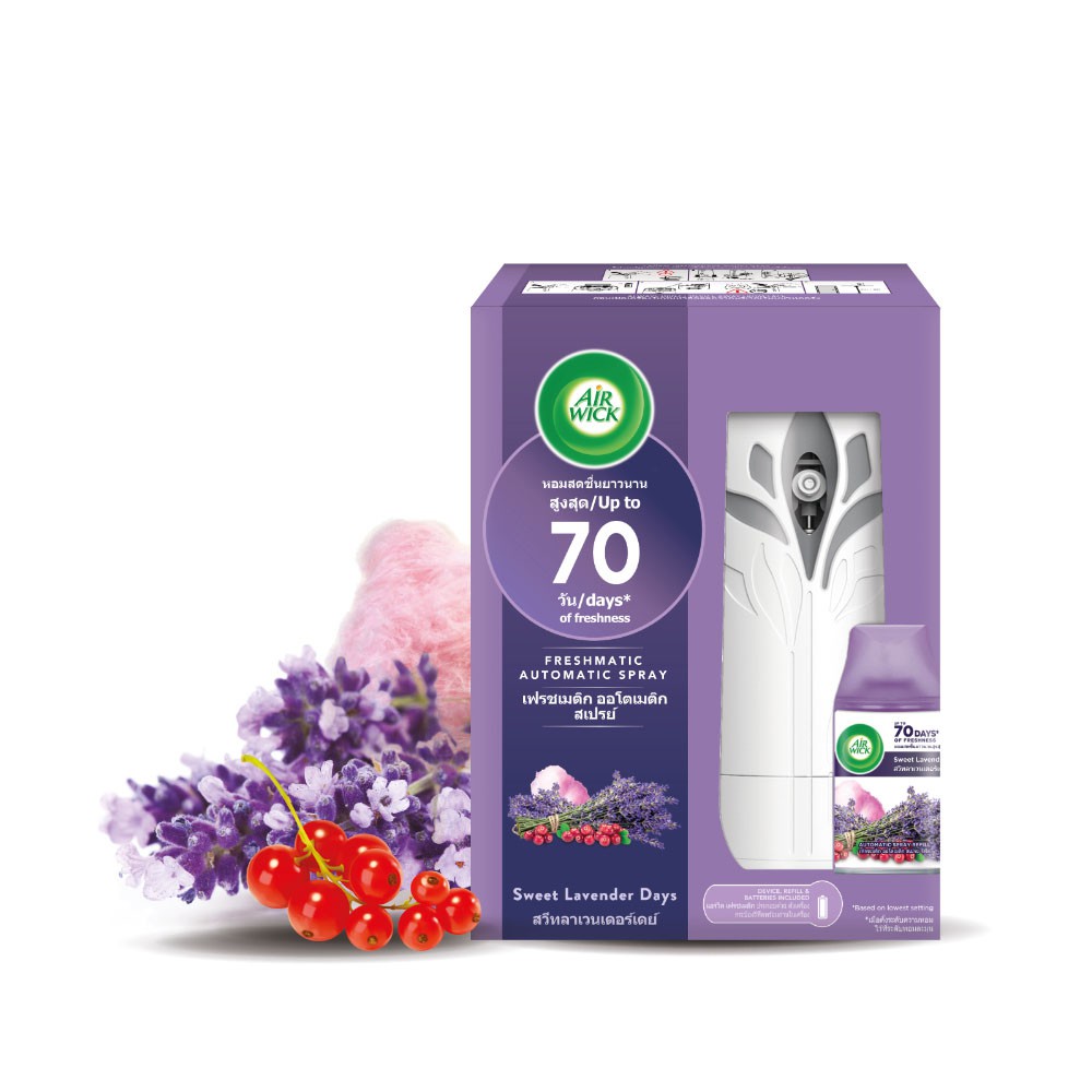 Air Wick Freshmatic Automatic Spray Starter Kit - Sweet Lavender ...