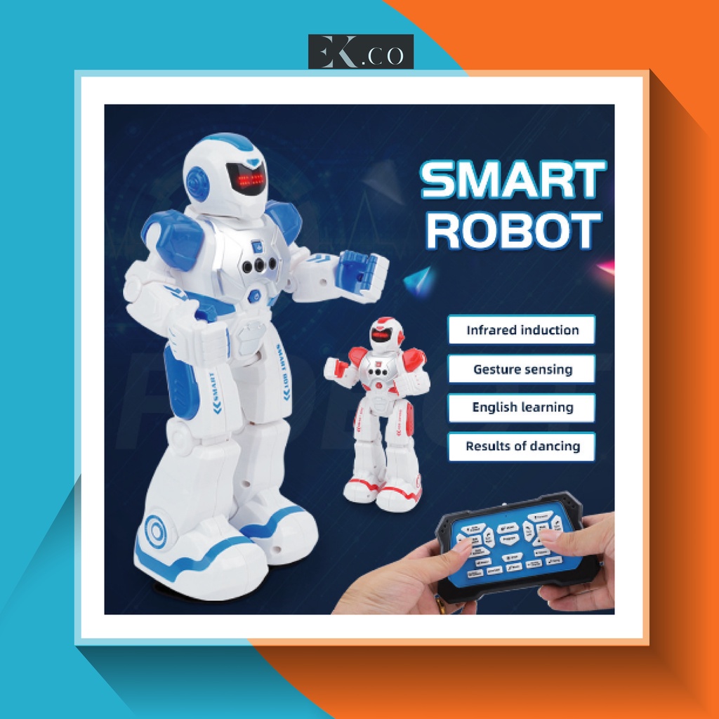 💖READY STOCK💖 Smart Sensor Educational Intelligent RC Robot Toys For ...