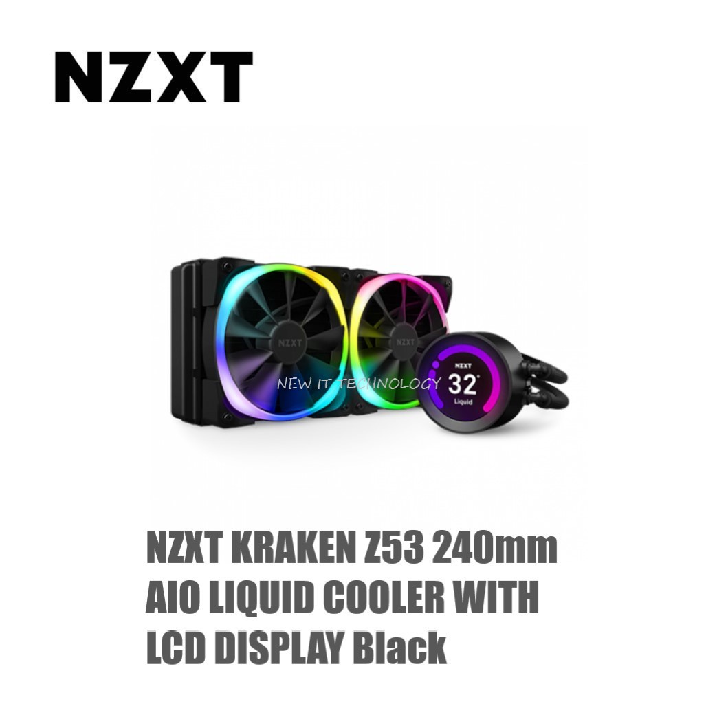 NZXT KRAKEN Z53 240mm | Z63 280mm | Z73 360mm RGB AIO LIQUID COOLER ...