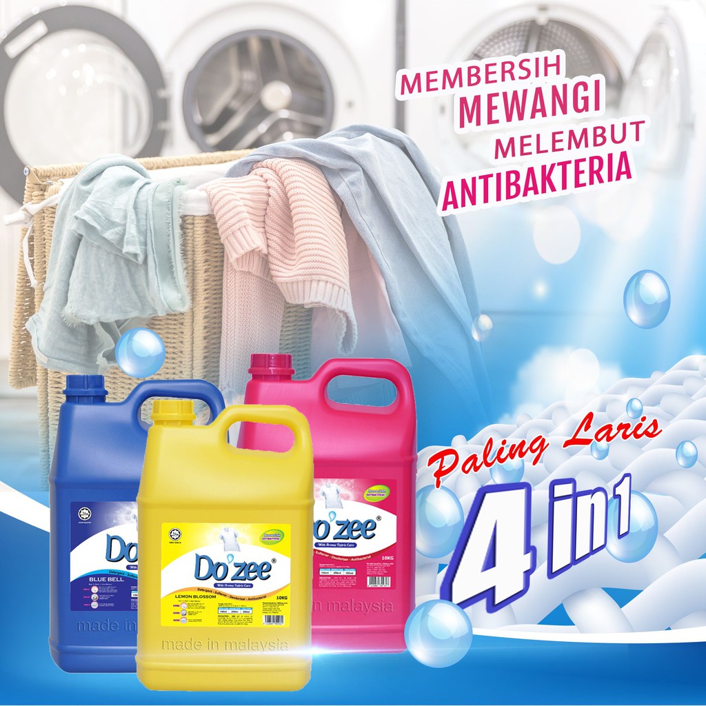 🔥100% original 🔥10KG SABUN HALAL DOZEE!!🔥,PENCUCI PAKAIAN | Shopee Malaysia