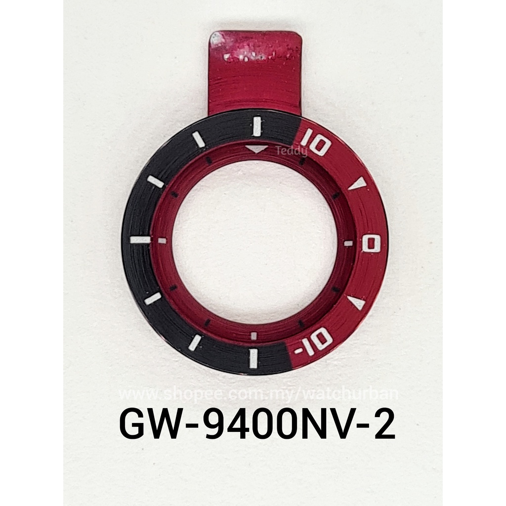 CASIO G-SHOCK DIAL FACEPLATE GW9400 FACE PLATE RING DIAL 100% ORIGINAL ...