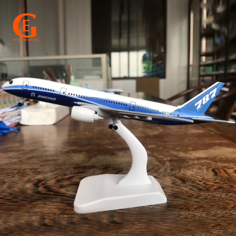 Boeing 787 Aircraft Model Diecast Metal B787 Plane Airplane Aviation ...