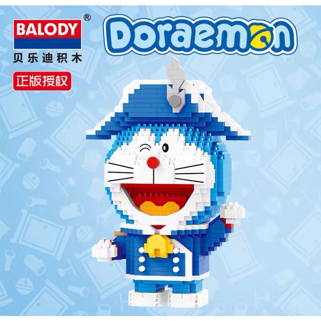 BALODY BLOCK CAPTAIN PIRATE DORAEMON (16135-DB) | Shopee Malaysia