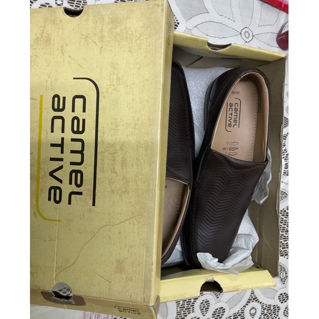 Sepatu, kasut kulit camel active for sale | Shopee Malaysia