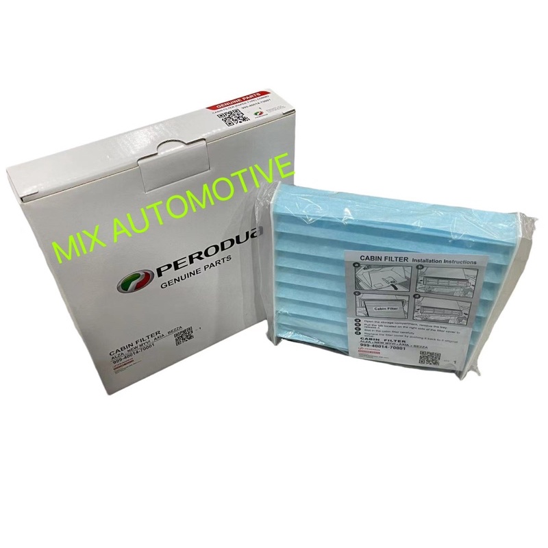 PERODUA CARBIN FILTER (CARBON BLUE) AIRCOND FOR MYVI,ALZA,MYVI LAGI ...