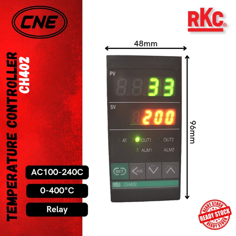【🔥READY STOCK🔥】RKC CH402 Relay Temperature Controller | Shopee Malaysia