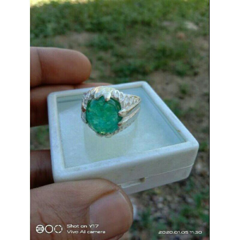 cincin Batu zamarud asli ready stock | Shopee Malaysia