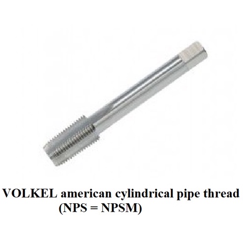 VOLKEL american cylindrical pipe thread (NPS = NPSM) | Shopee Malaysia
