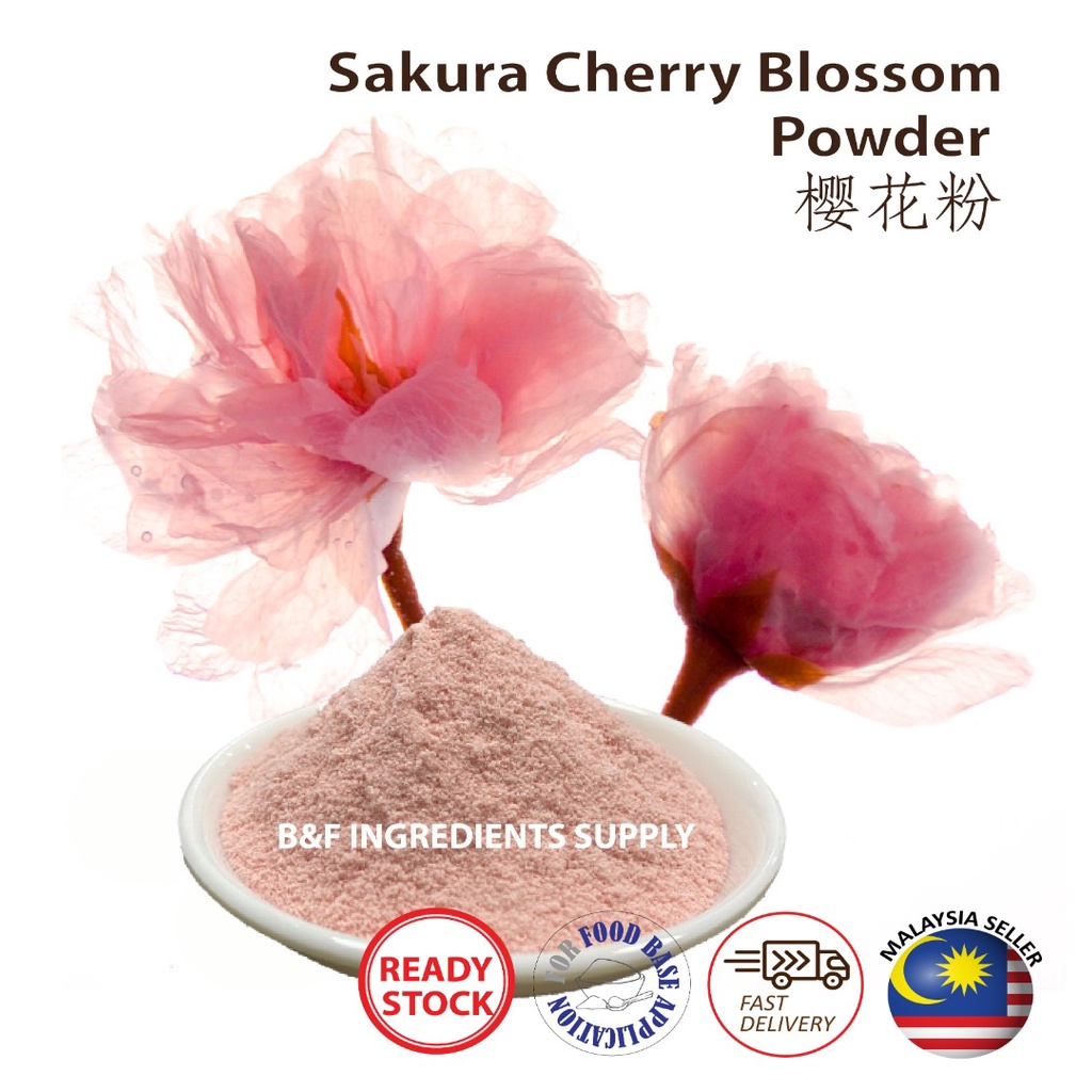 Sakura Powder -Serbuk Bunga Sakura-樱花粉- Sakura Cherry Blossom Powder ...