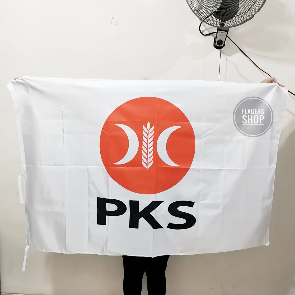 [NEW Logo] PKS Party Flag 100x150 cm | Shopee Malaysia