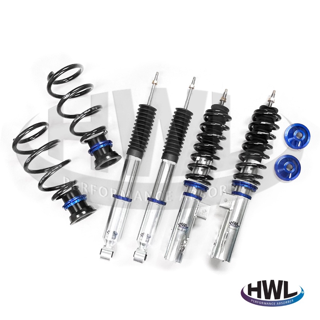 Perodua Ativa 2019+ - HWL MT1BS Fully Adjustable Suspension / Coilover ...