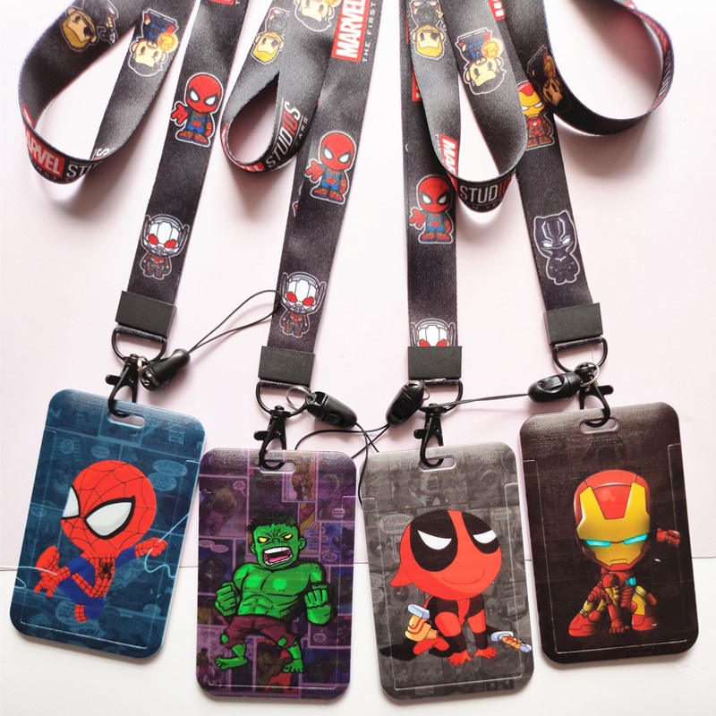 Avengers Super Heroes Card Holder Girls/Students Card Holder With ...
