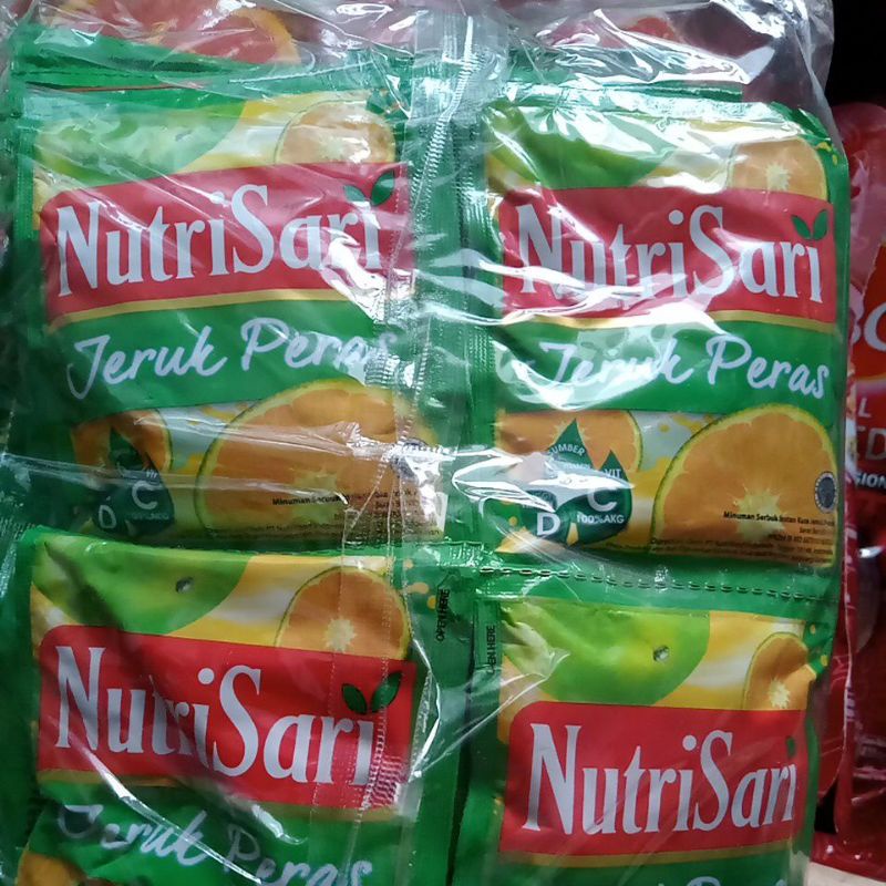 Nutrisari jeruk peras 10 saset | Shopee Malaysia